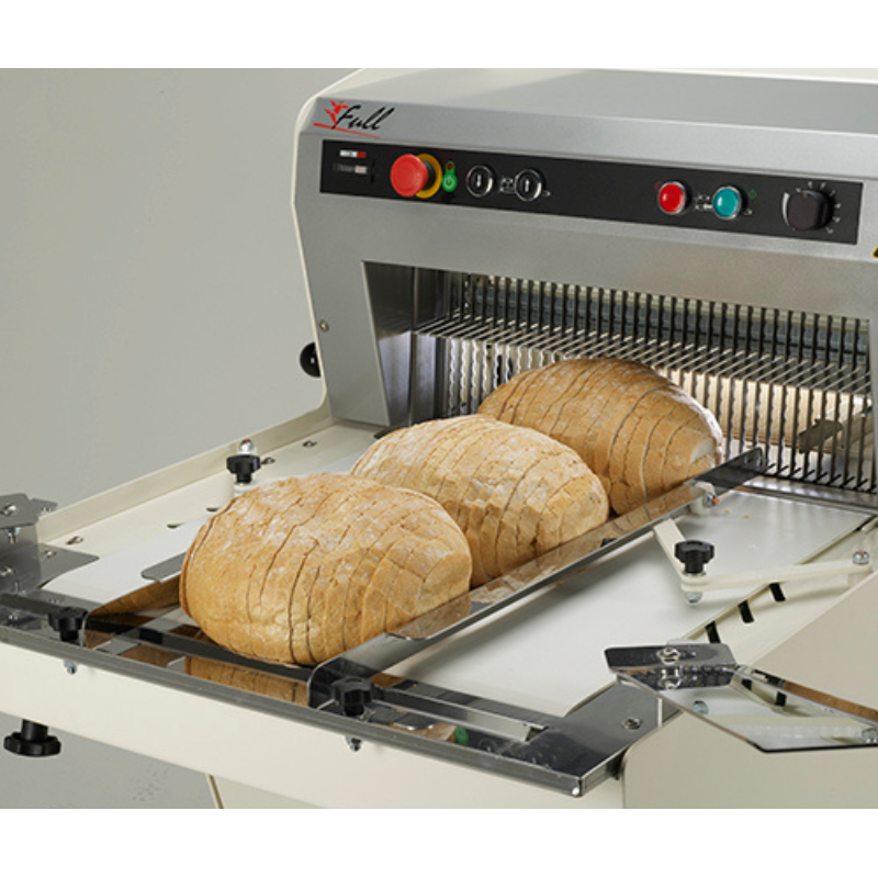 JAC - TRANCHEUSE À PAINS AUTOMATIQUE - 600 PAINS/H TAPIS MOTORISÉ - FULL T3