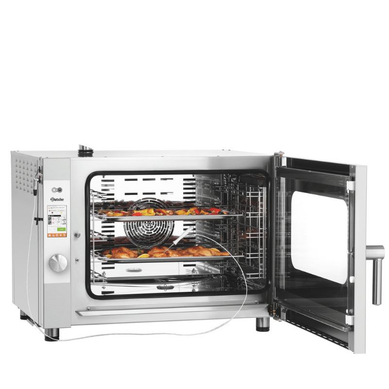 BARTSCHER - FOUR MIXTE VAPEUR 5 X GN1/1 TACTILE 400V TRI