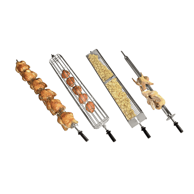 INOTECH - Broche à rôtis horizontale pour rôtissoires électriques et gaz