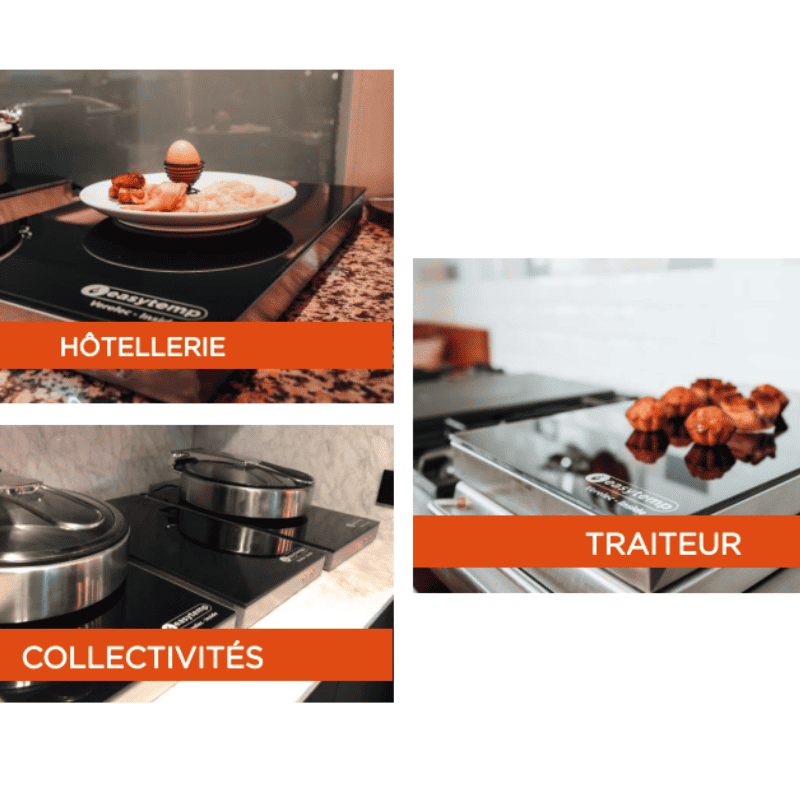 SOFINOR - Plaque chauffante à poser GN1/1 EasyTemp