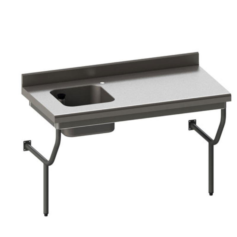 SOFINOR - Table du chef semi-suspendue P70 cm gauche ou droite bords ...