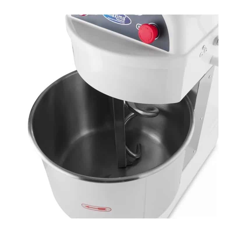 MAXIMA - PÉTRIN À SPIRALE BOULANGERIE 30L - TÊTE ET BOL FIXE - 2 VIT - 230V