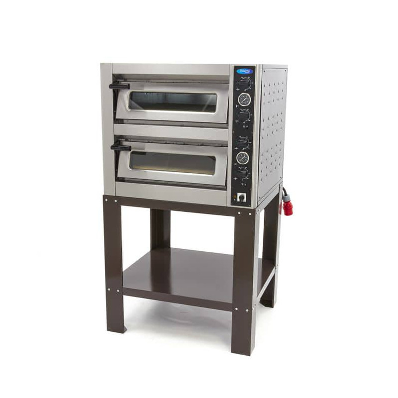MAXIMA - CHÂSSIS DELUXE FOUR À PIZZA 6 + 6 x 30 cm Double