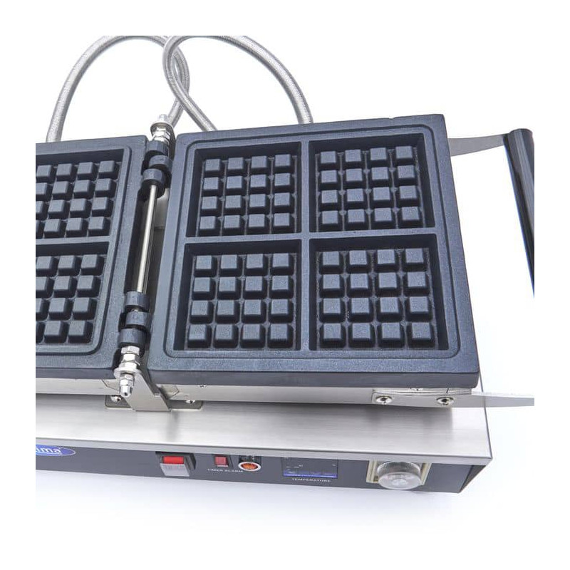 MAXIMA - GAUFRIER ROTATIF DIGITAL CLASSIQUE - 4 GAUFRES