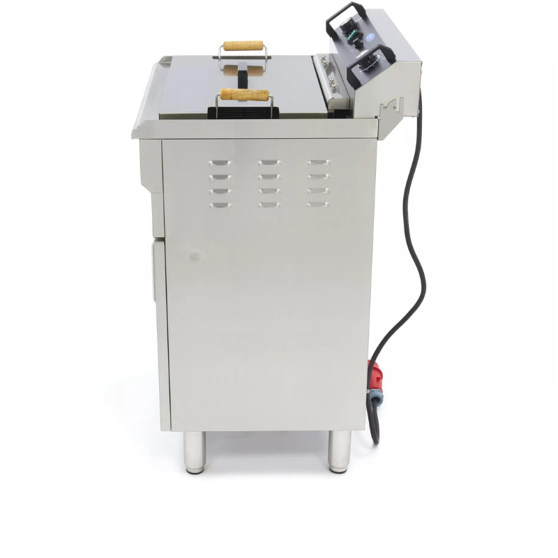 MAXIMA - FRITEUSE PROFESSIONNELLE ELECTRIQUE 35L - AVEC ROBINET ET ...