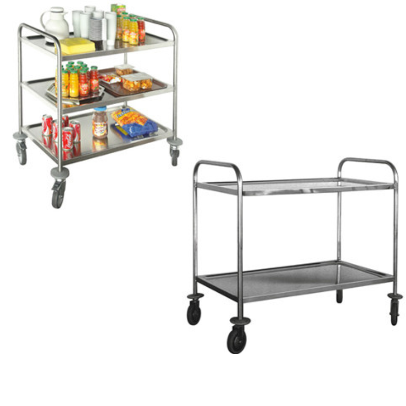 SOFINOR - CHARIOT DE SERVICE MULTI-USAGES - 2 NIVEAUX - PLATEAU DE 1000 ...